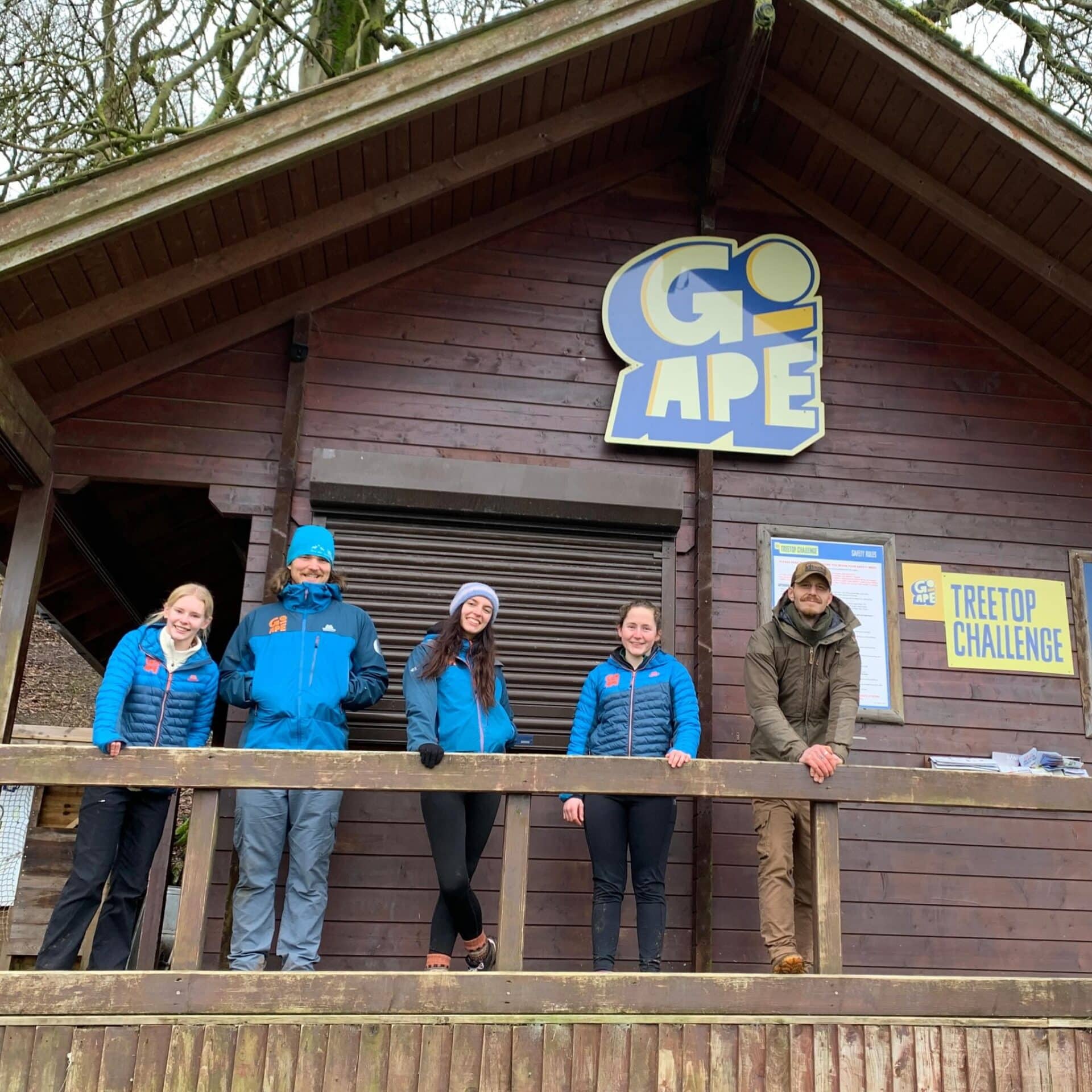 Treetop Challenge at Go Ape Buxton - Book Now!