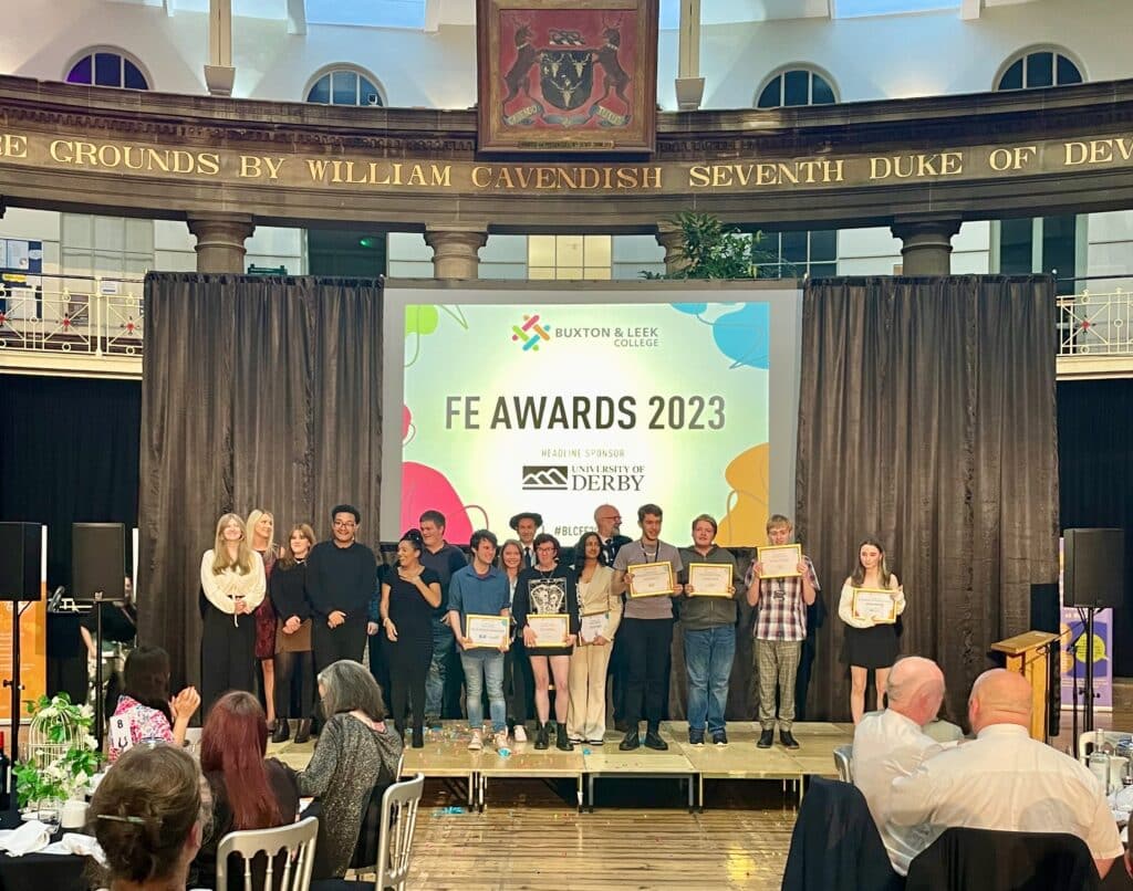 Buxton and Leek College annual awards 2023